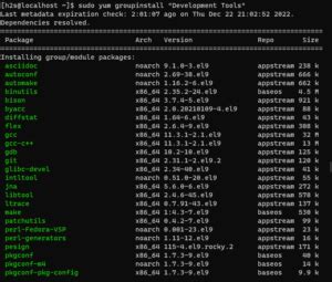 How To Install Development Tools On RedHat Or Linux