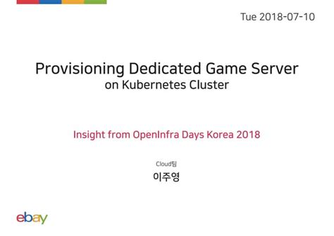Provisioning Dedicated Game Server On Kubernetes Cluster Pdf