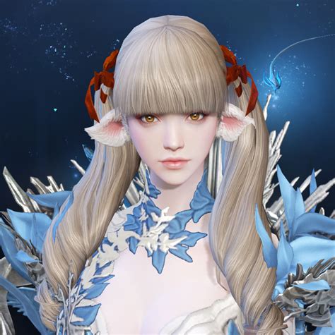 캐릭터 헤어 앞머리 그림자가 이상해요 로스트아크 Qanda게시판