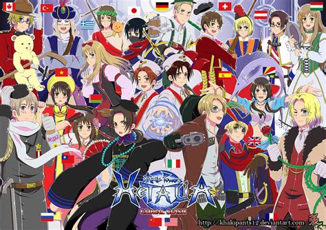 Hetalia Characters Anime