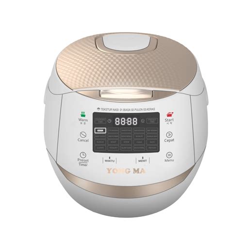 Jual Yong Ma Magic Com Smc 0037 Digital Rice Cooker 2 Liter Shopee Indonesia