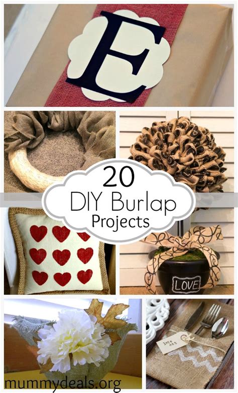 Diy Burlap Projects Mummy Deals