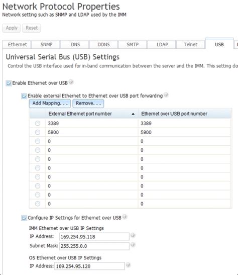 Configuring USB Integrated Management Module II Lenovo Docs