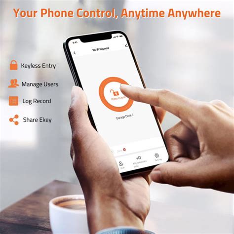 Getuscart Wireless Wifi Access Control Keypad Metal Stand Alone Door Access Control System Em