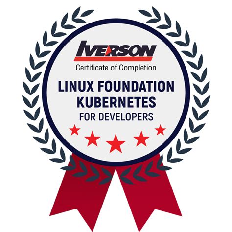 linux foundation kubernetes for developers credly