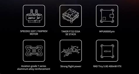 Geprc Gep Racer Fpv Racing Drone Analog G With Tmotor F Prov Motor Pyrodrone