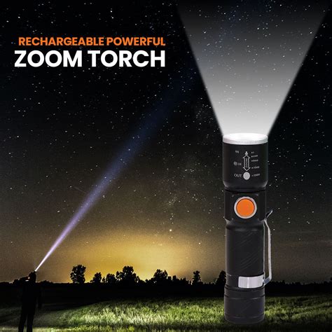 Buy Rechargeable Torch With Usb Charger El3 Online At Best Price In India On