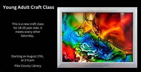 Young Adult Craft Class Visit Pikeville