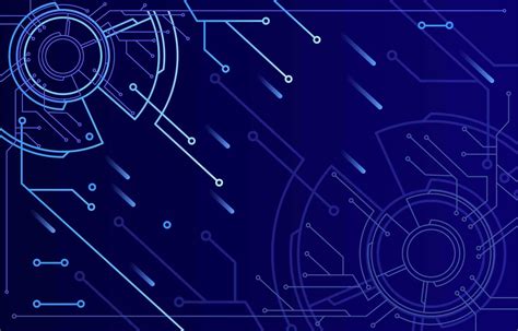 Dark Blue Techno Background 1877448 Vector Art At Vecteezy