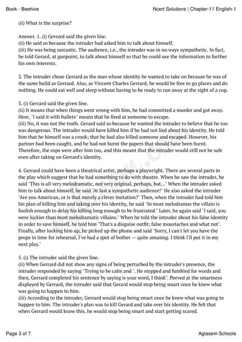 Ncert Solutions 2025 Class 9 English Chapter 9 If I Were You Question