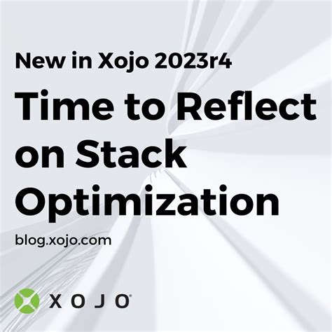 Xojo On Linkedin Stackoverflow Xojo Optimization