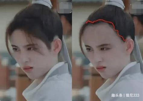 鞠婧祎新剧发际线粉过犹不及好违和近看以为戴了个皮套 作品 造型 网友