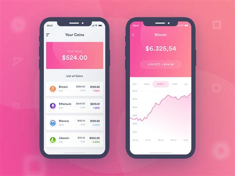 Cryptocurrency Mobile App Ui By Mithun Ray ~ Epicpxls