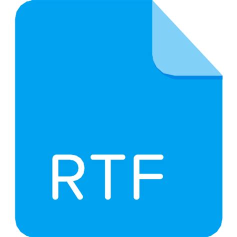 Rtf Document Vector Svg Icon Png Repo Free Png Icons