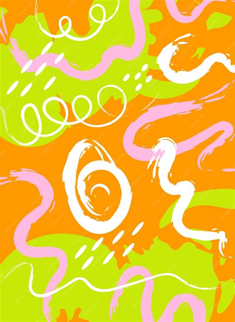 Premium Vector Artistic Brush Texture Pattern