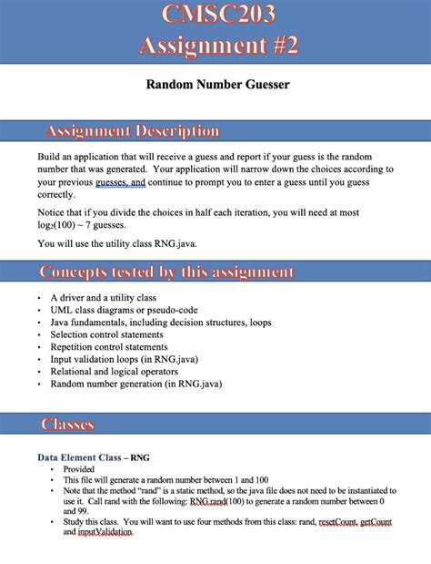 Solved Cvsc203 Assignment 2 Random Number Guesser