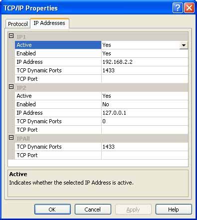 SQL Network Interfaces Error MS SQL Server