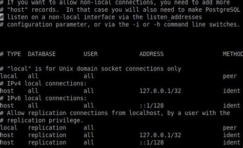 initialiser et utiliser une base de données postgresql sur centos
