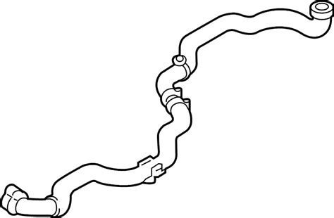 2016 Land-rover Range Rover Radiator Coolant Hose (Upper, Lower ...