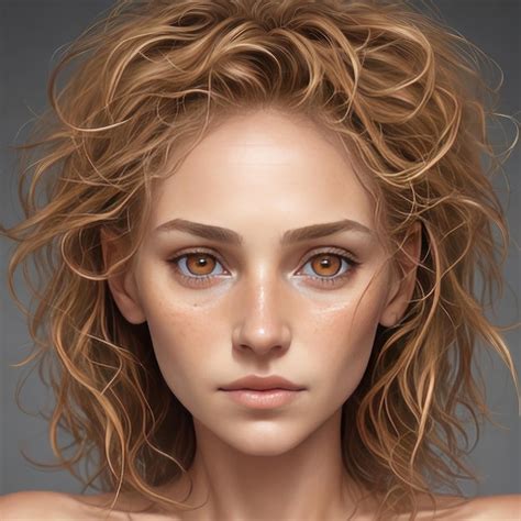 Premium Ai Image Photograph Portrait Of A Mean Young Beautiful Woman