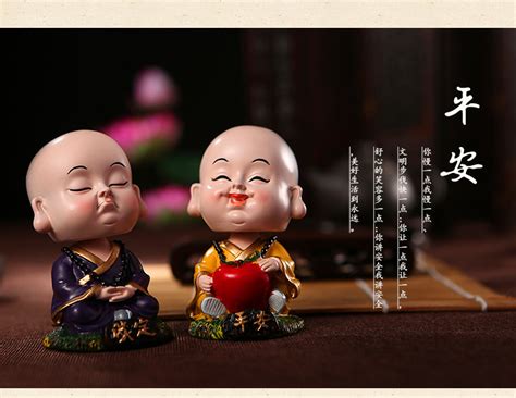早安小和尚创意图片 早上好2021图片小和尚 伤感说说吧