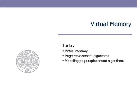 Ppt Virtual Memory Powerpoint Presentation Free Download Id9412923