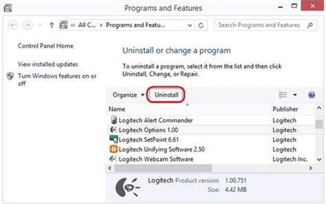Uninstall Logitech Options Software Logitech Support Download