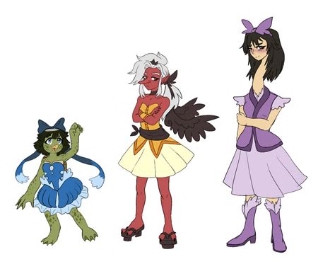 Yokai Girls By Cyclone62 On Deviantart