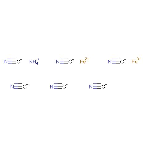 Ferric Ammonium Ferrocyanide Cosmetics Ingredients Database