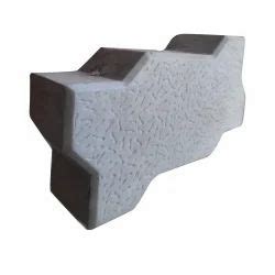 Zig Zag Paver Block 80 Mm Zigzag Glossy Paver Block Manufacturer From Pune