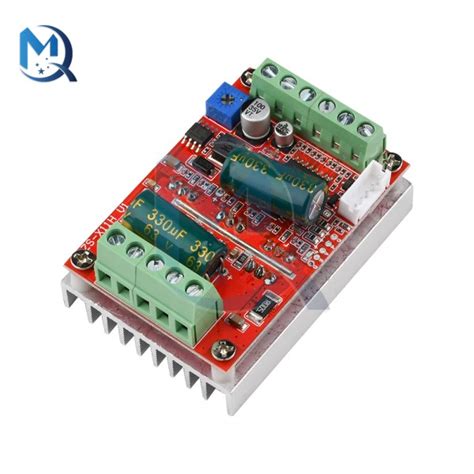 DC 6 60V 400W BLDC Three Phase DC Brushless Motor Controller PWM Hall Motor Control Driver Board