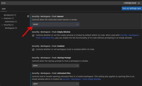 general discussion on workspace trust feature · issue 106488