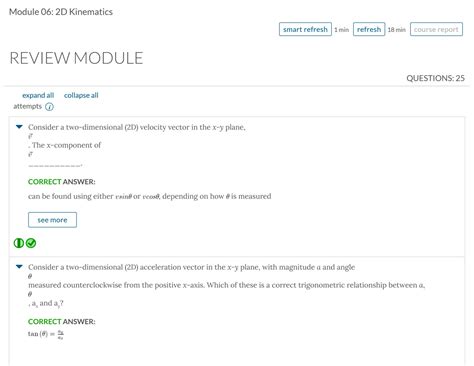 SOLUTION Dynamic Study Modules Review Module D Kinematics Studypool