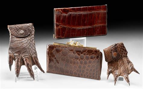 Buy 4 American Alligator Skin Foot Purses And Wallets Artemis Gallery