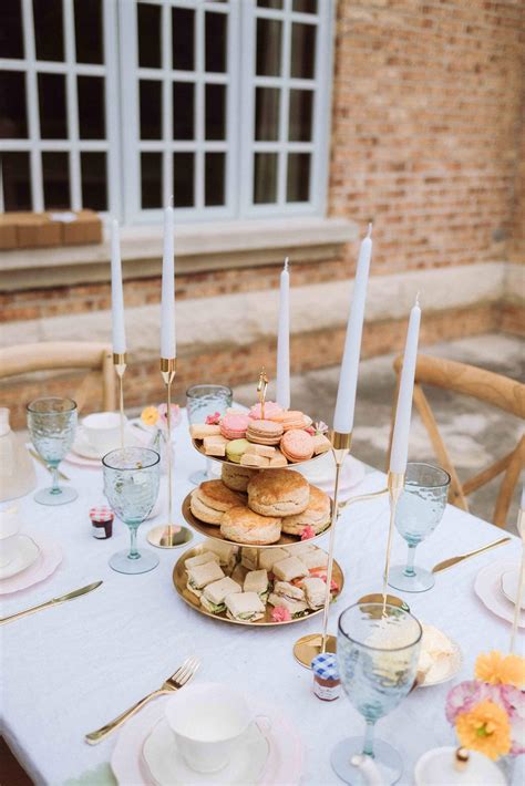 Garden Tea Party Table Settings