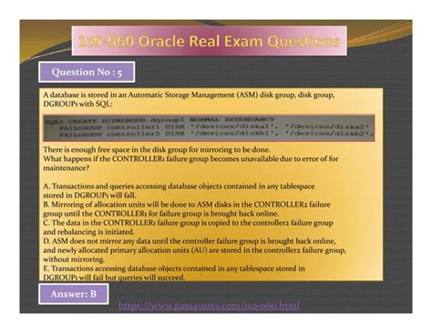 1 Z0 060 Oracle Certification PPT