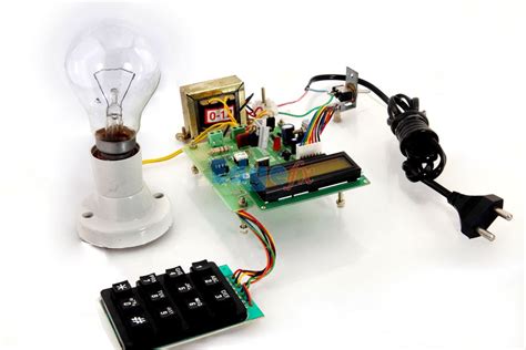 automatic load shedding system using microcontroller
