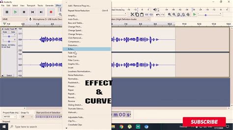 Audacity Noise Removing And Voice Recording Hindi How To Edit Voice