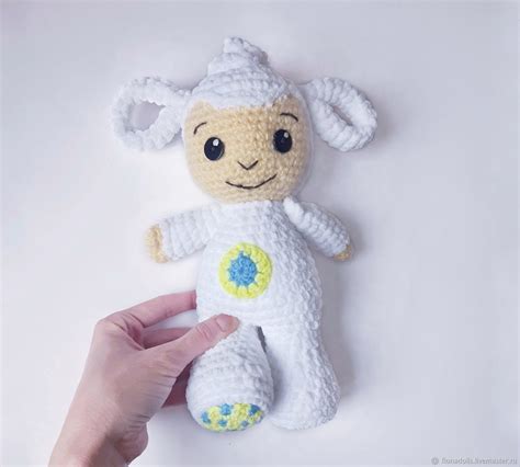 Тини Лав Tiny Love Овечка плюшевая Мастер Класс Описание вязания в