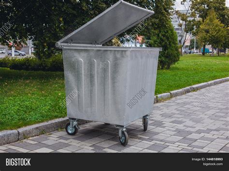 New Galvanized Garbage Image And Photo Free Trial Bigstock