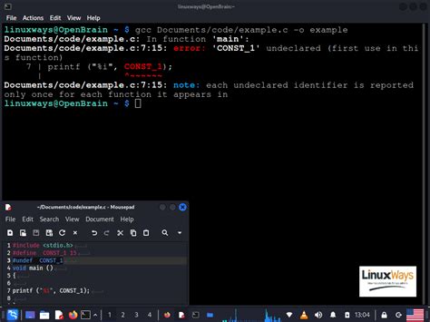 Preprocessor Directives In C Linuxways