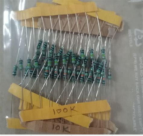 Resistor Combo Box 6 Values And 60 Resistors Zbotic