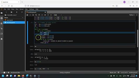 tutorial 6 covariance matrix in python youtube