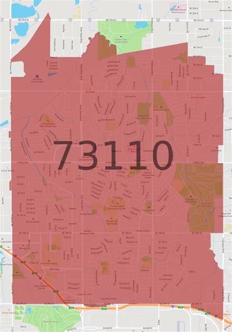 Zip Code 73110