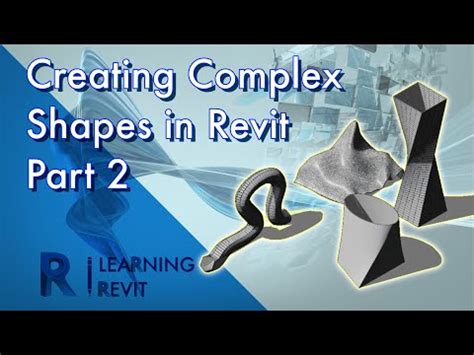 Creating Complex Shapes In Revit Part 2 Tutorial For Revit Beginners This Is The 2nd Part Of
