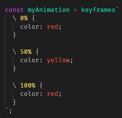 Keyframes With Percentages Causes Error Highlighting · Issue 293
