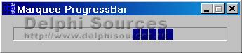 Delphi Создание компонента основанного на TProgressBar Marquee
