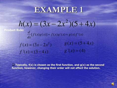 PPT The Product Rule PowerPoint Presentation Free Download ID 5270525