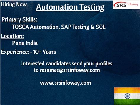 Srs Infoway On Linkedin Java Testing Nowhiring Tosca Automation