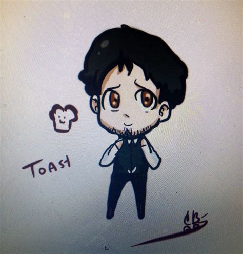 Chibi Toast By Copperfirecracker On Deviantart